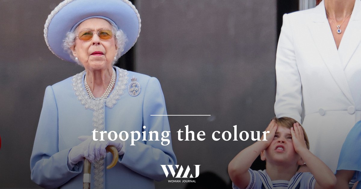 Кривляния принца Джорджа и прятки Меган Маркл: как прошел парад в честь Елизаветы II | WMJ.ru